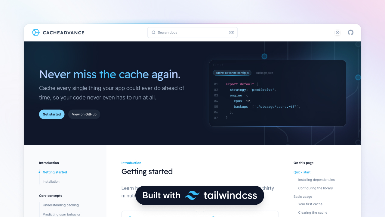 Showcase Example Syntax Tailwind Css